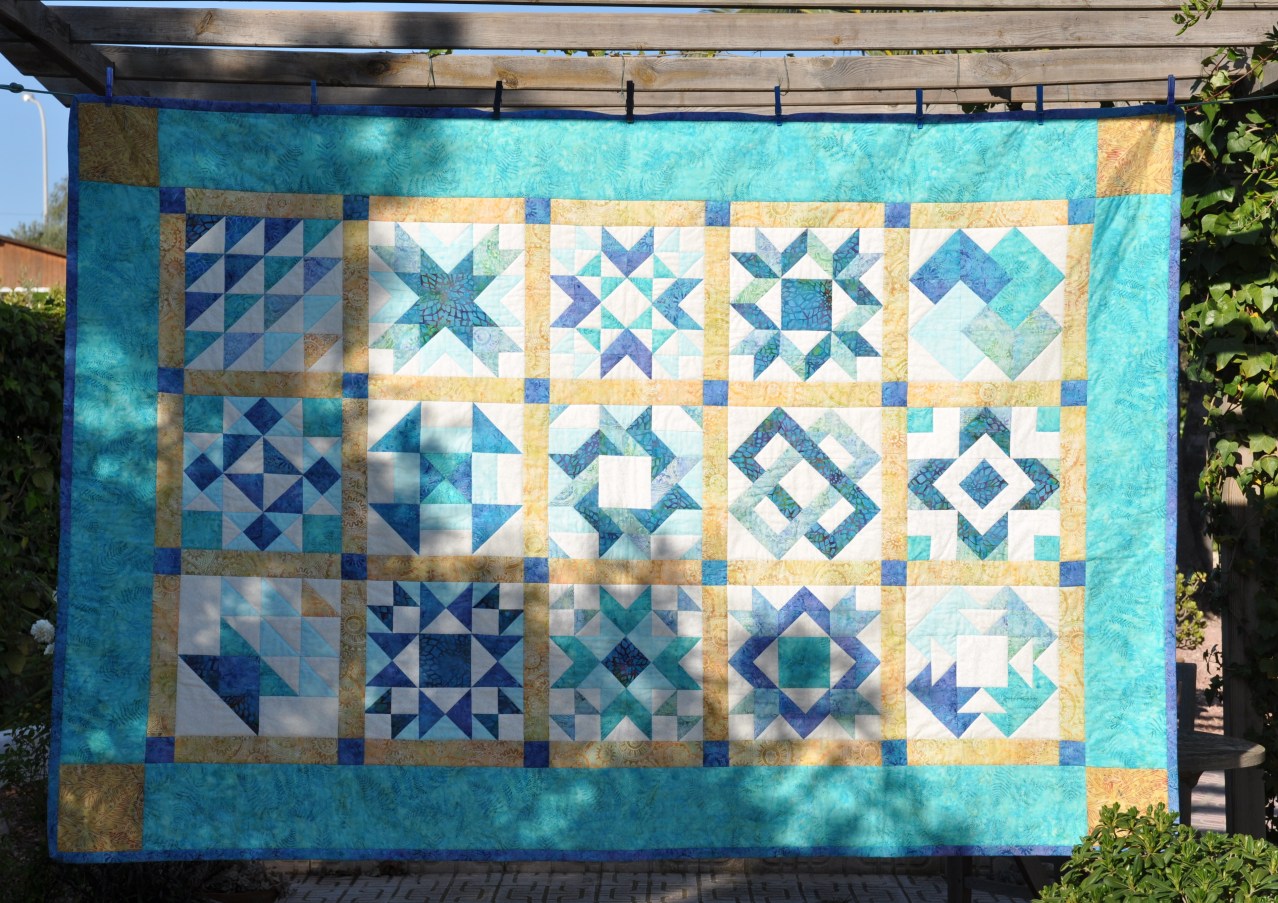 Red Bird Baby Quilt Finished and Started Working on Rock Around the ...