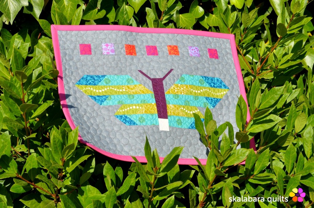 place mat with frances firefly block from the fancy forest pattern ...