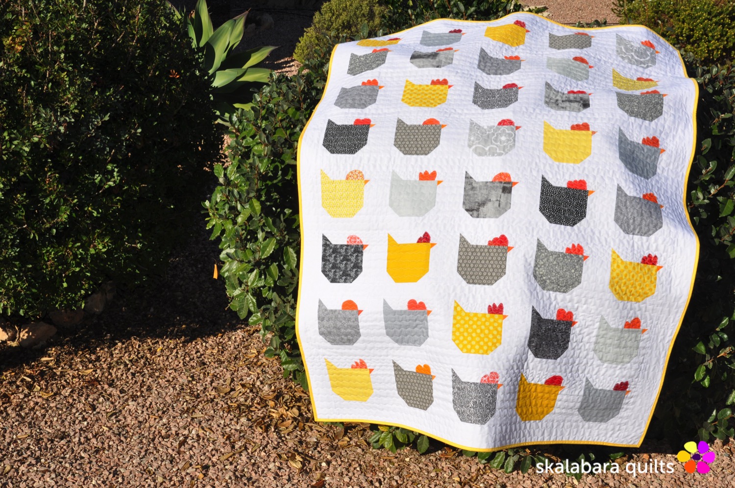 chicken quilt – finished ! « skalabara quilts