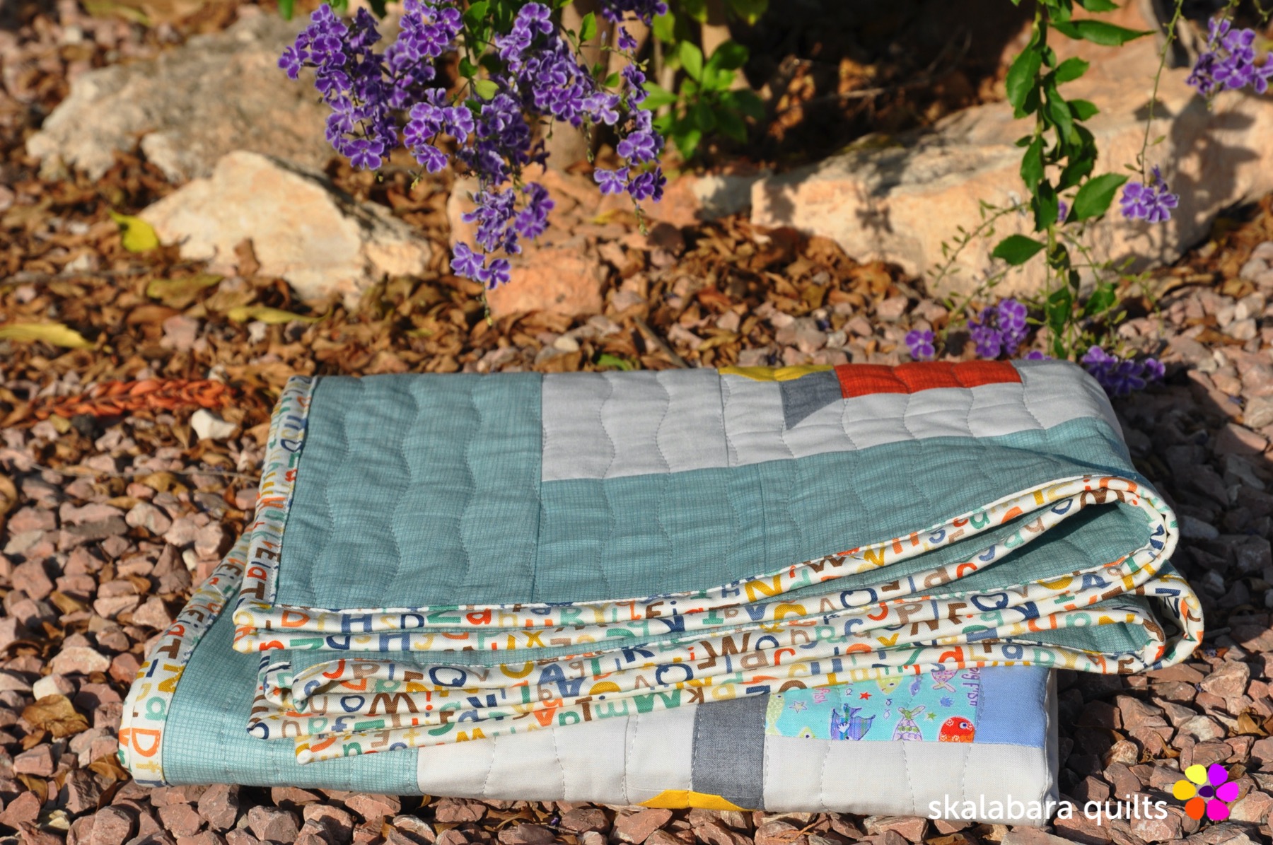 a train quilt for baby adam « skalabara quilts